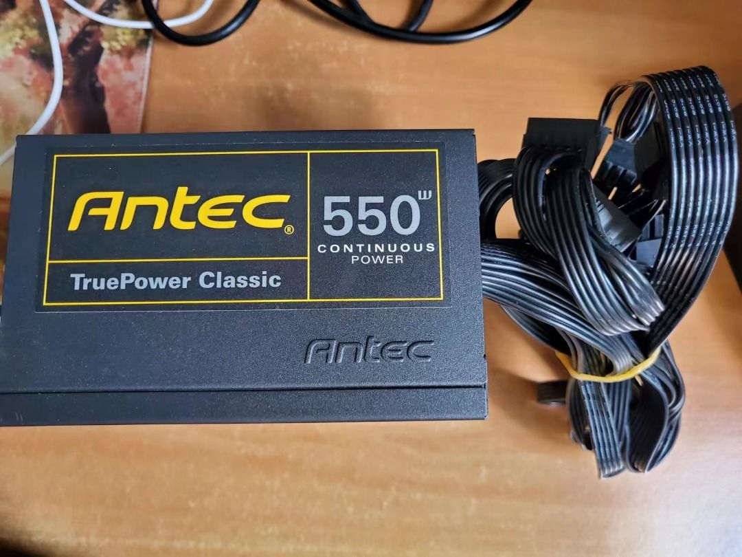 Antec 550w power supply 80+ gold desktop psu, Computers & Tech, Parts ...