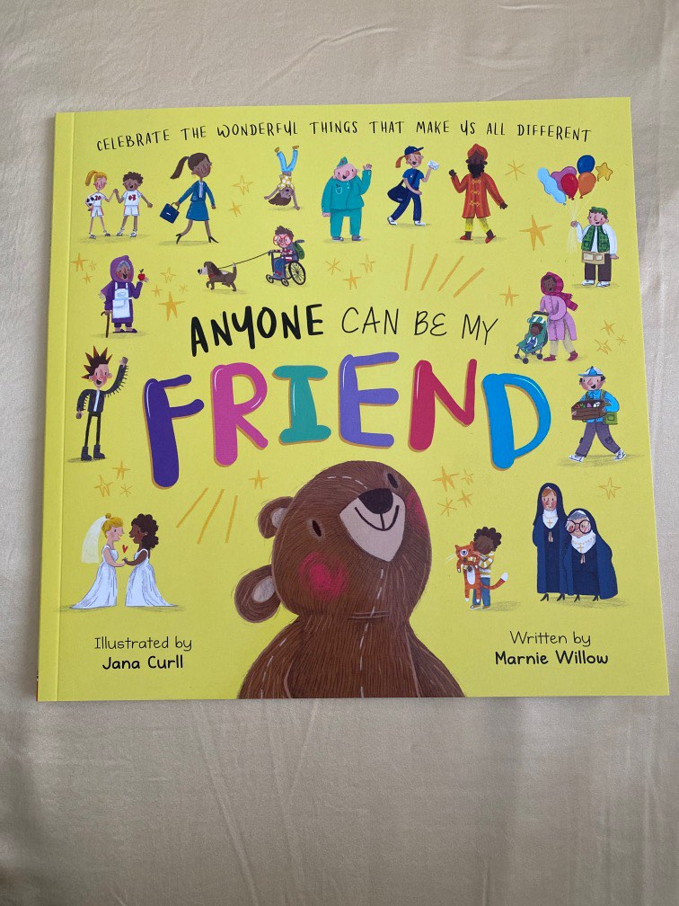 [Free Mail] Anyone can be my friend children book, Hobbies & Toys ...