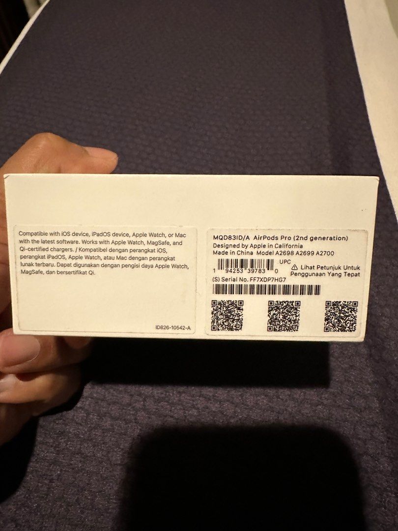 Apple Airpods Pro 2nd Generation 2022 Bnib Elektronik Bagian Komputer
