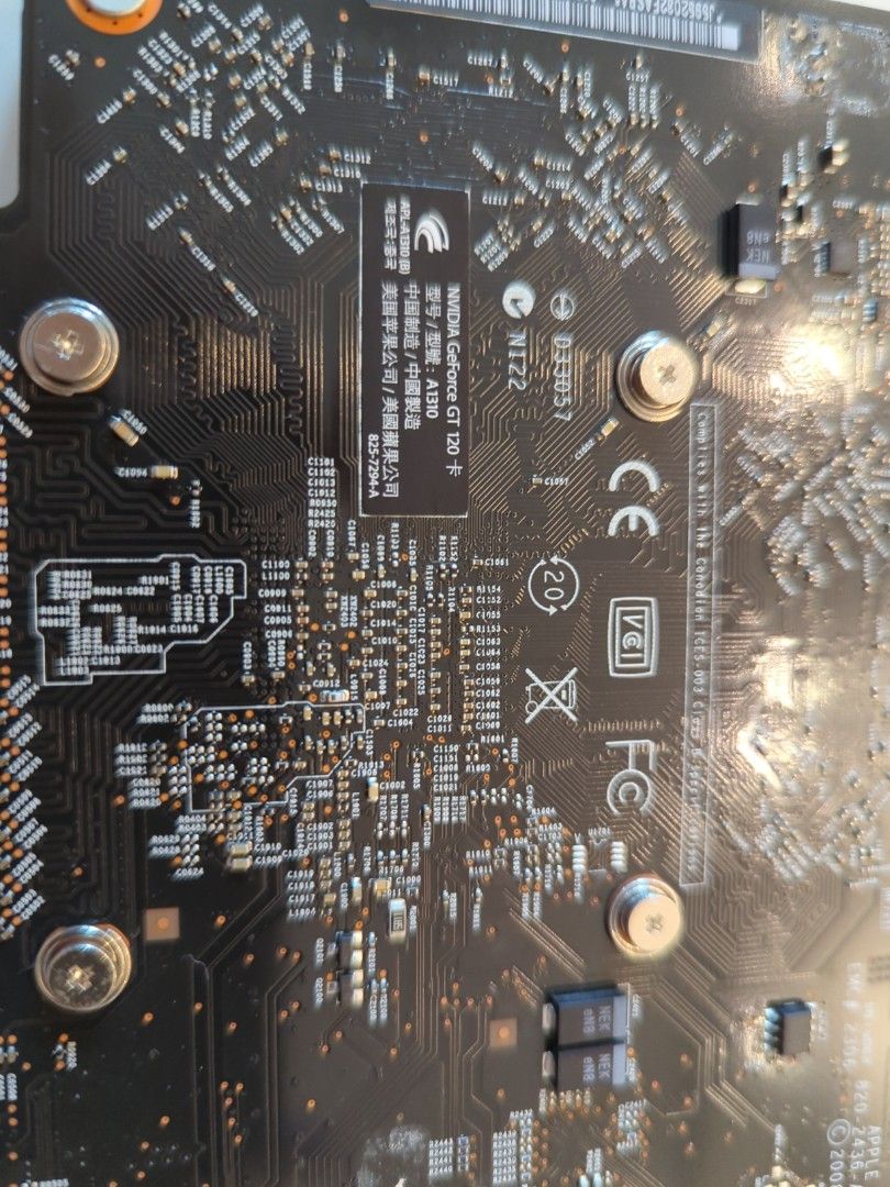 Apple Nvidia GeForce GT120 GPU, Computers & Tech, Parts & Accessories ...