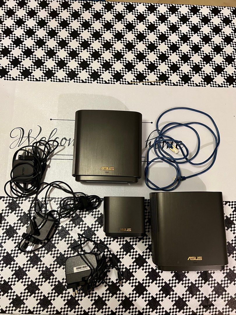 ASUS Zen Wifi AX6600 Tri Band Mesh x2, Computers & Tech, Office ...