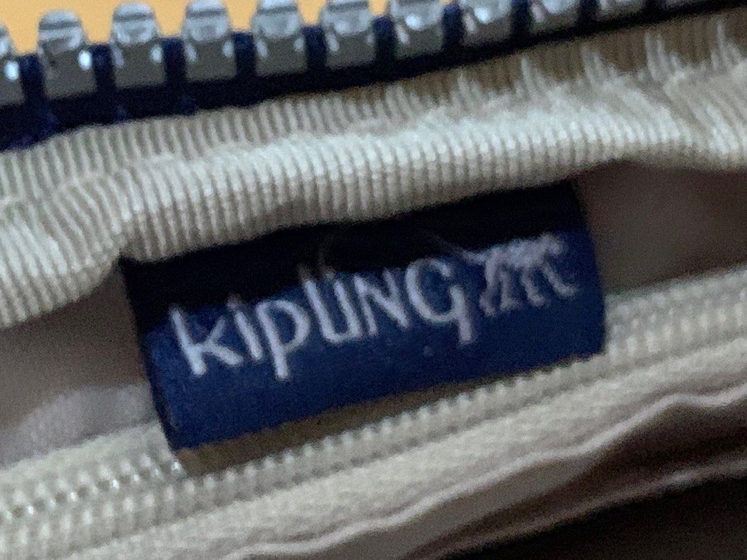 Authentic Ink Blue Kipling Pouch on Carousell