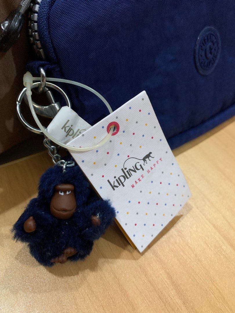Authentic Ink Blue Kipling Pouch on Carousell