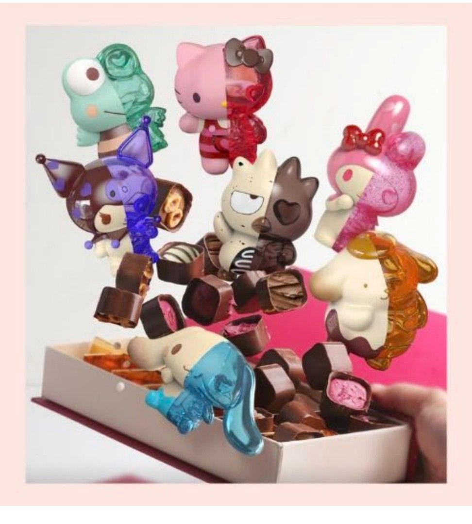 Authentic Kandy Choco Edition Kuromi Cinnamoroll Kerropi Bad Badtz Maru ...