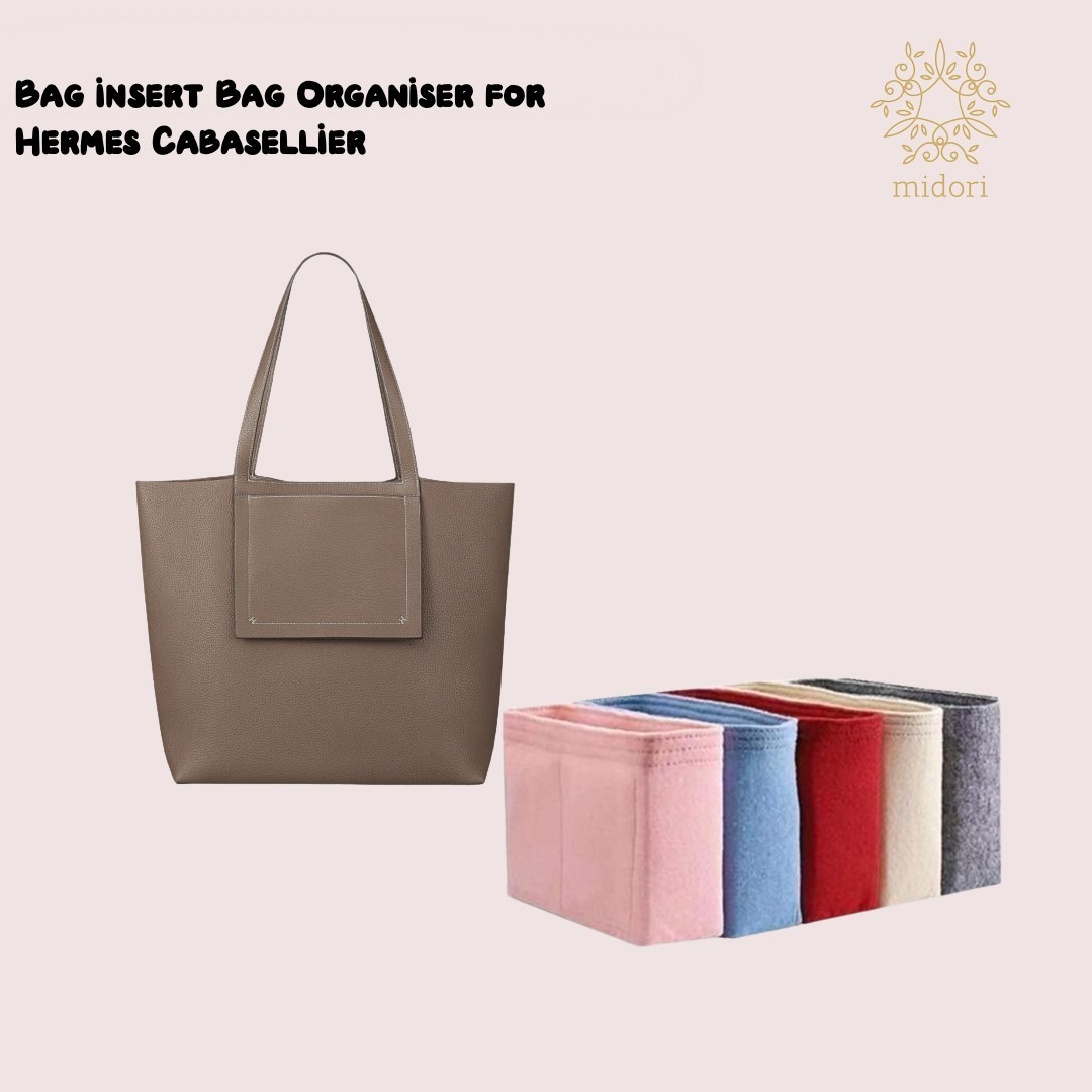Bag Insert Bag Organiser for Hermes Cabasellier, Luxury, Bags & Wallets ...