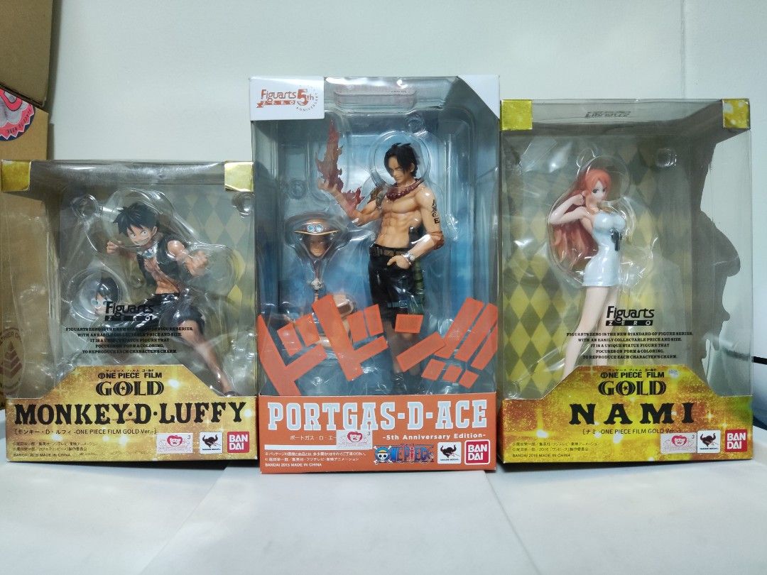 Bandai Banpresto Tamashi Nations One Piece Film Gold 5Th Anniversary ...