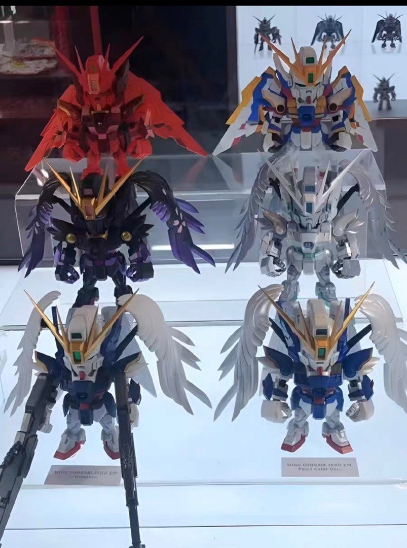 Bandai Namco QMSV Mini Wing Gundam Zero EW (Pre Order), Hobbies & Toys ...