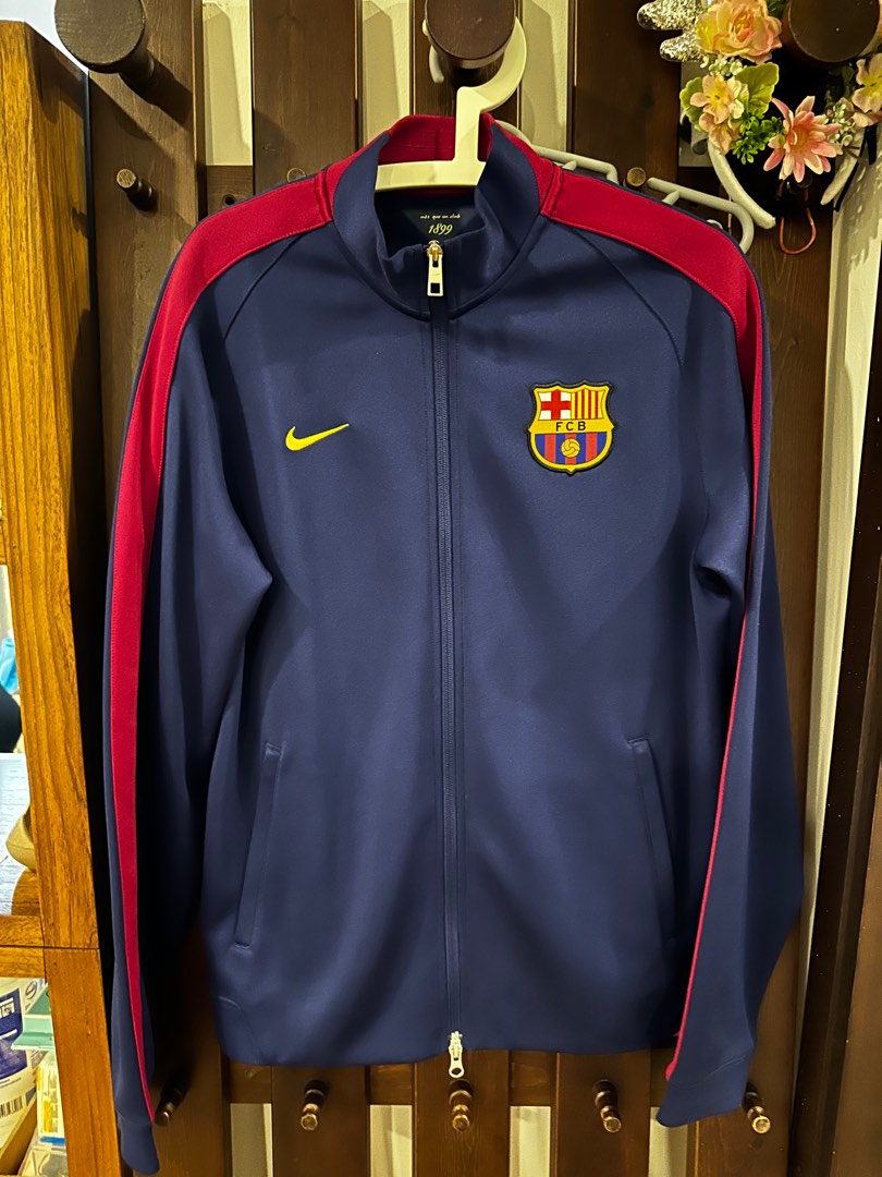 Barca 2018 jacket, Men's Fashion, Coats, Jackets and Outerwear on Carousell