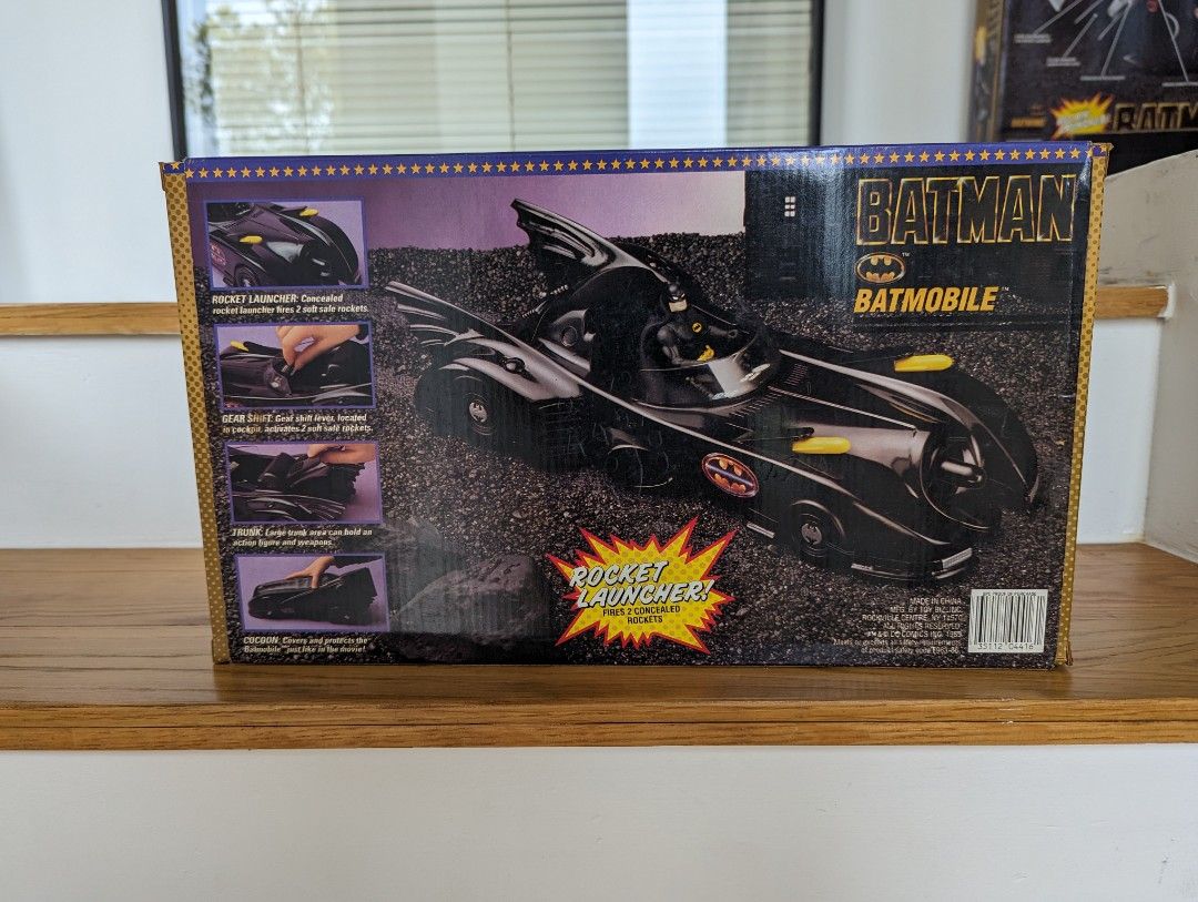 Batman batmobile cocoon toybiz, Hobbies & Toys, Toys & Games on Carousell
