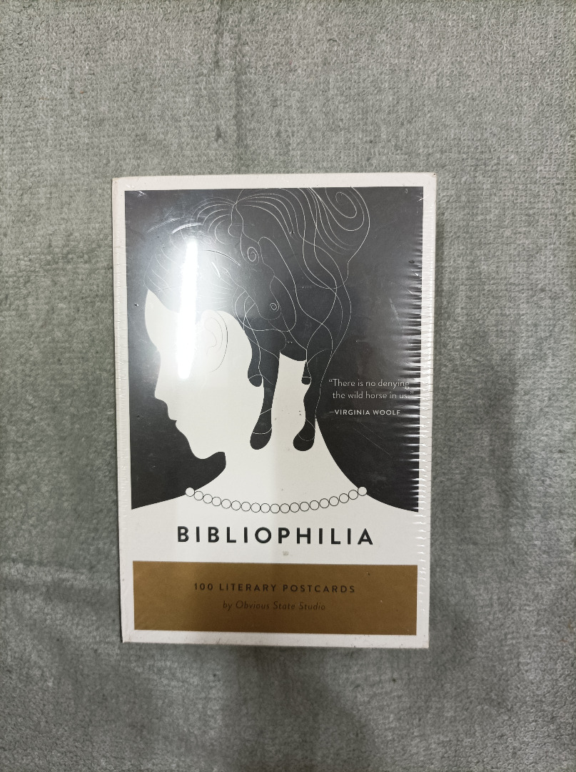 Bibliophilia (100 Literary Postcards) on Carousell