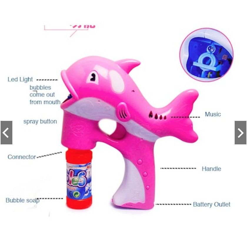 Big Eye Fish Bubble Gun / bubble water 1000ml / Toy Kids Children Toys ...