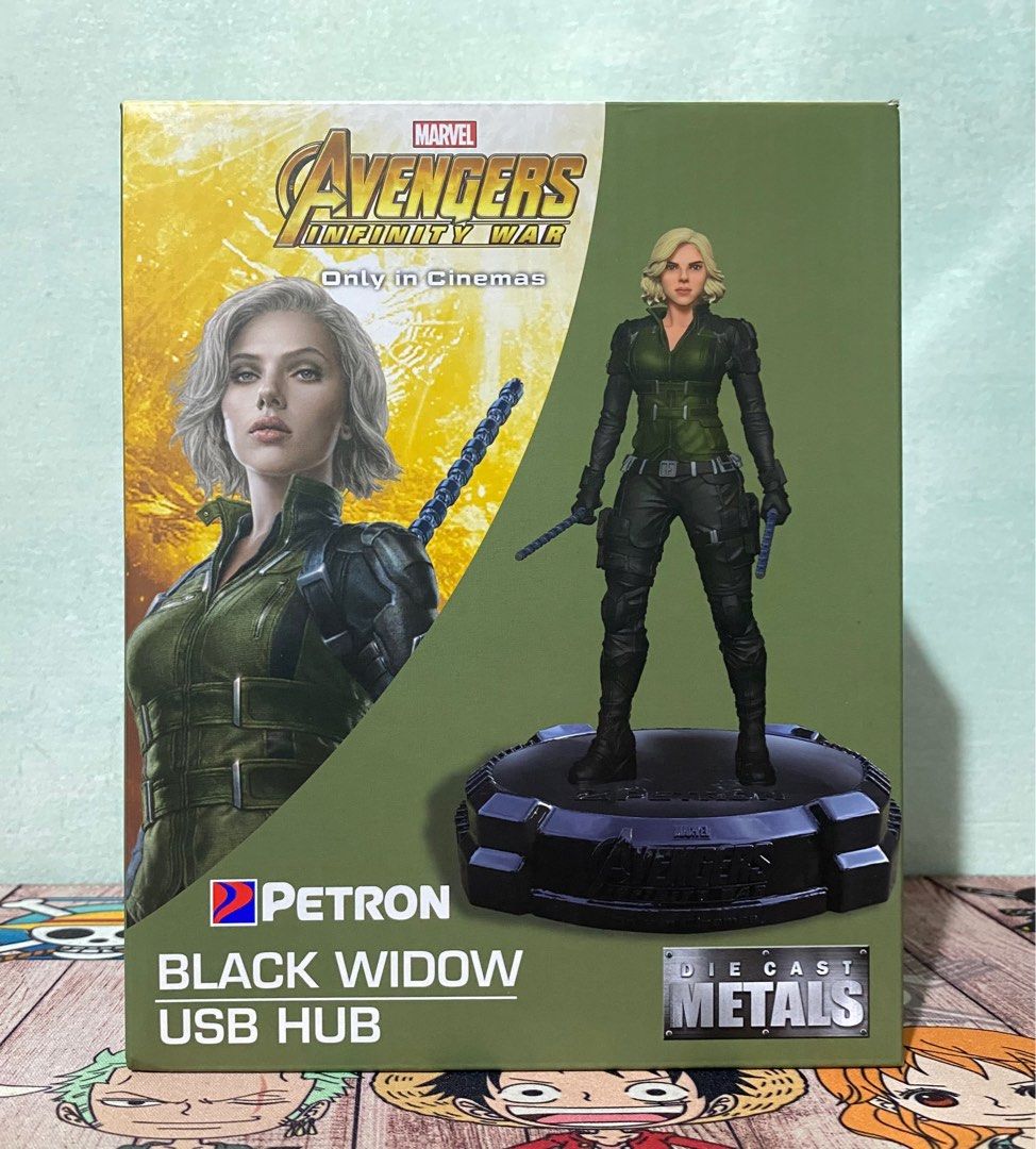 Black Widow - Petron Marvel Avengers Die-cast Desk Collectibles ...