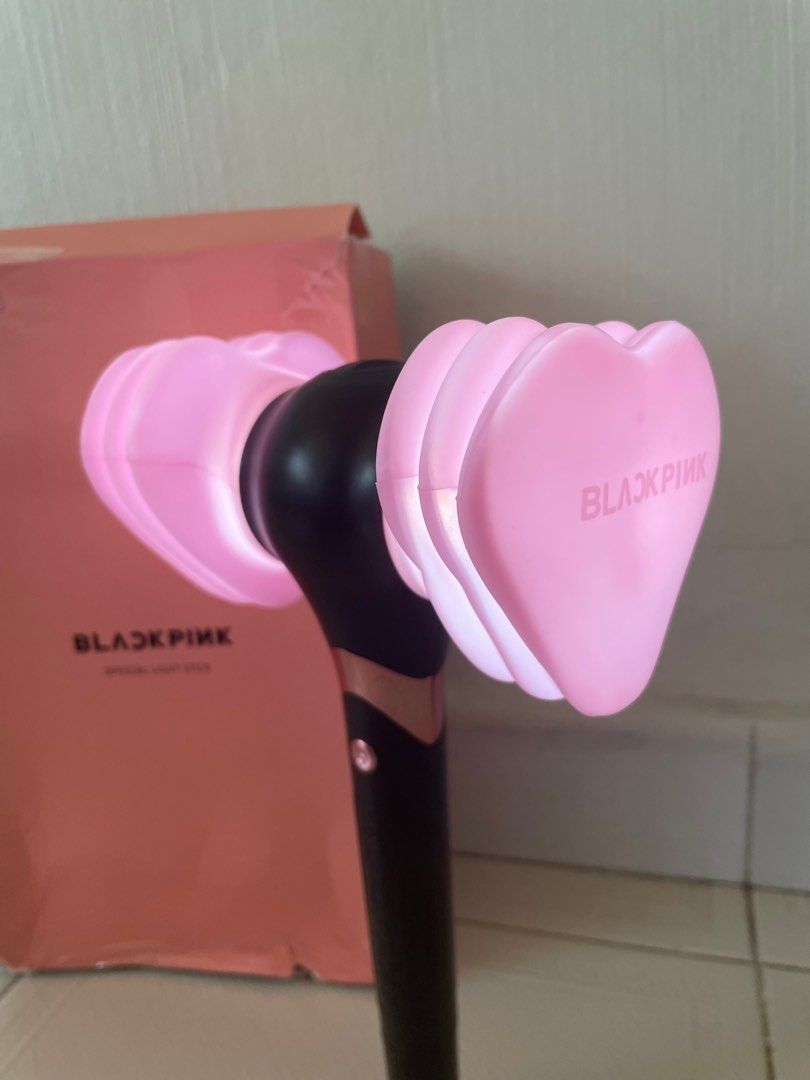 BLACKPINK LIGHTSTICK (Jennie/Jisoo/Lisa/Rose), Hobbies & Toys ...