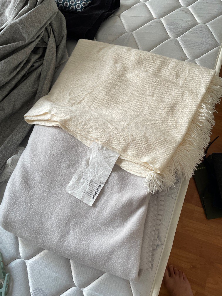 Blanket from ikea and hooga, Furniture & Home Living, Bedding & Towels ...