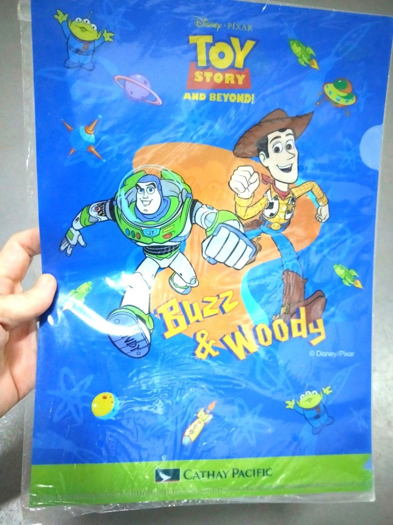 BNIW Disney Pixar Toy Story A4 Folder, Hobbies & Toys, Stationery ...