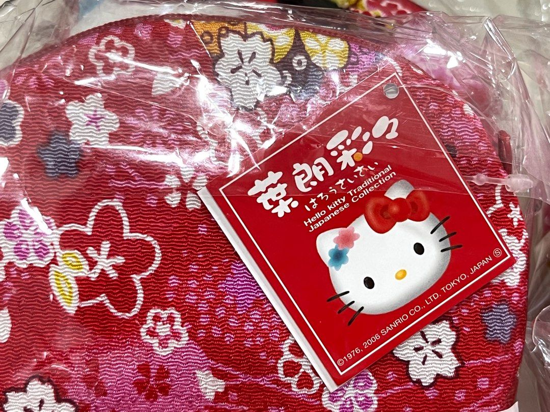 BNWT Authentic Hello Kitty Pouch, Women's Fashion, Bags & Wallets ...
