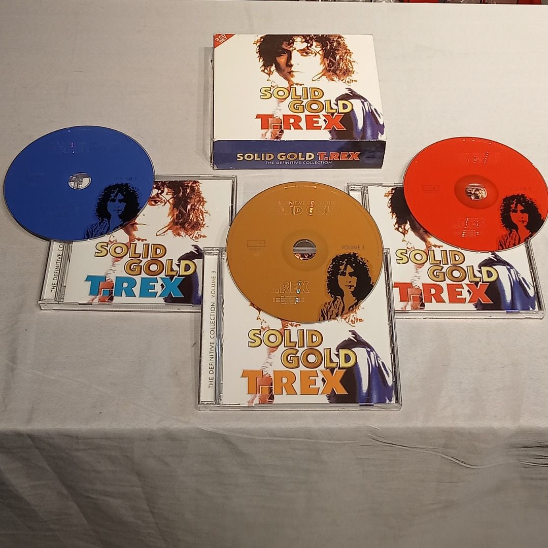 BOA Valenti CD+DVD & Solid Gold T. Rex 3 disc set @ 345 each, Hobbies ...