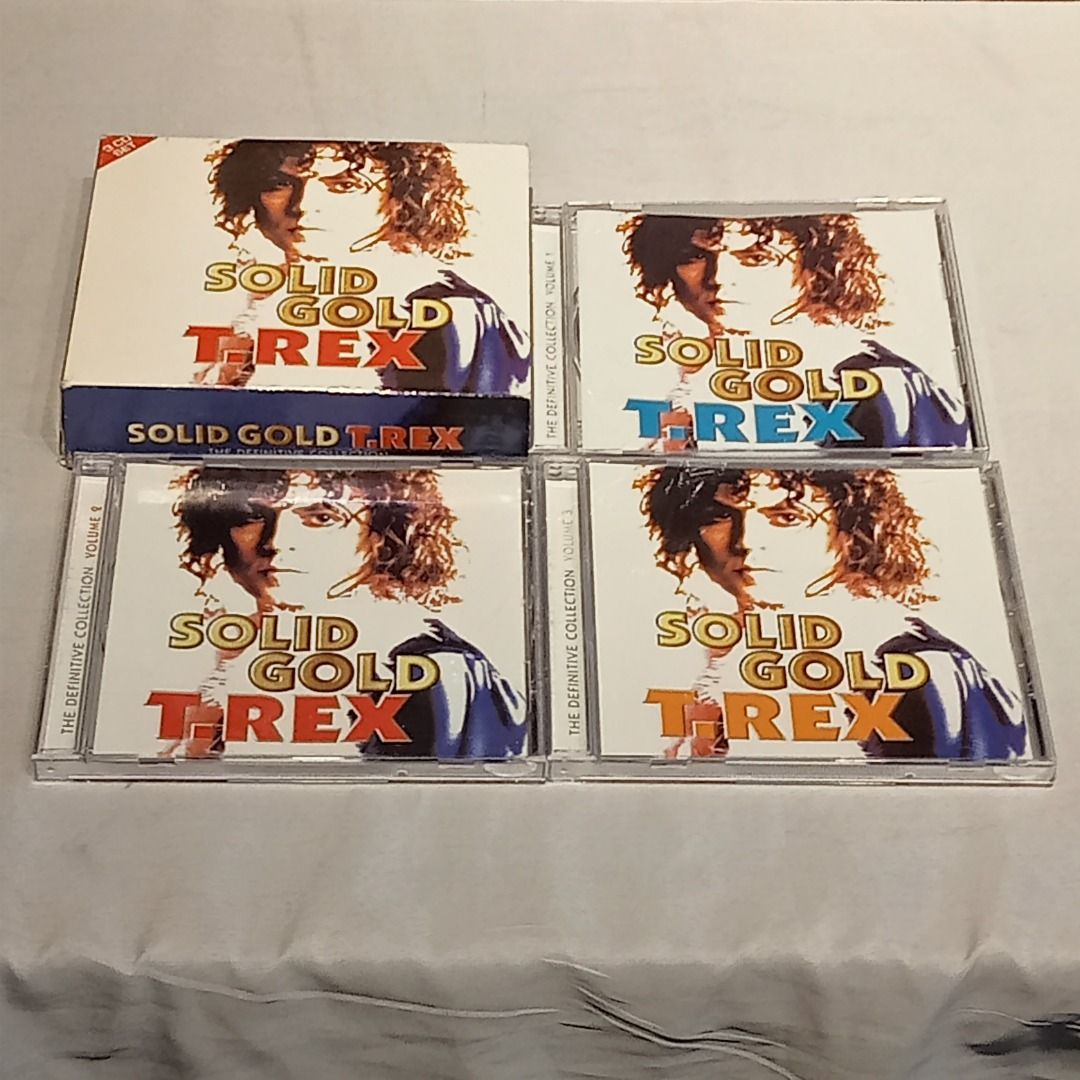 BOA Valenti CD+DVD & Solid Gold T. Rex 3 disc set @ 345 each, Hobbies ...