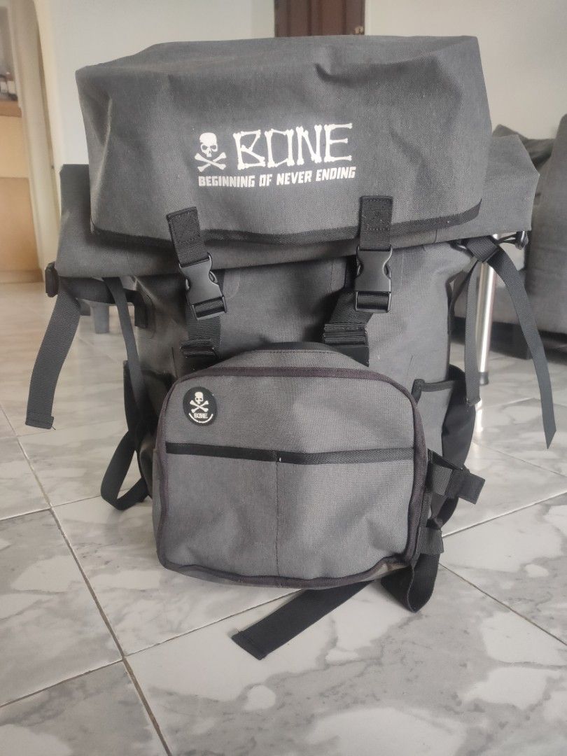 Bone backpack, Sports Equipment, Fishing on Carousell