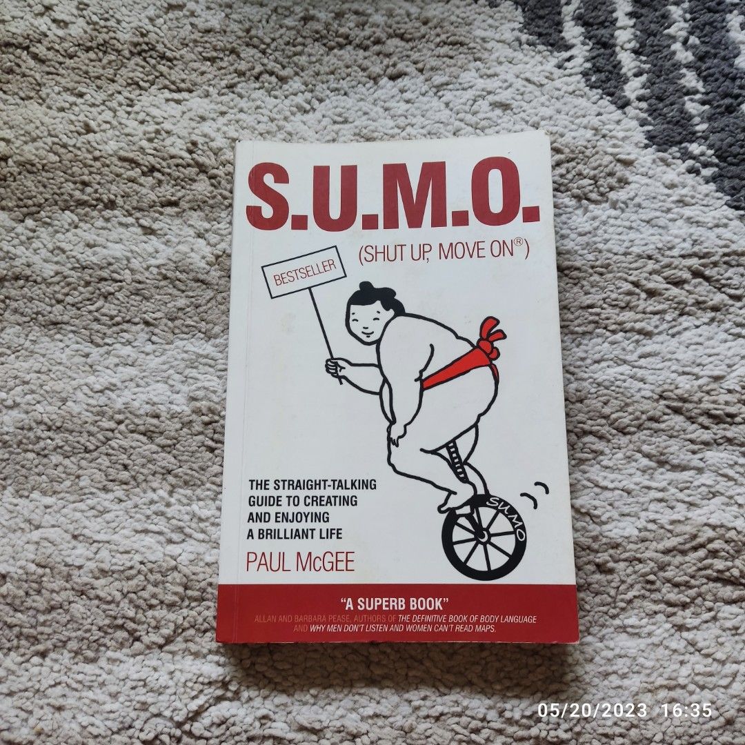 Book - SUMO by Paul McGee, Hobbies & Toys, Books & Magazines, Fiction ...