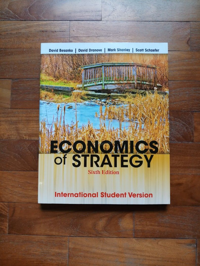 [brand new] Economics of Strategy, by David Besanko, David Dranove ...