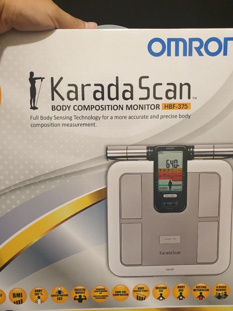 Brand new Karada Scan, Health & Nutrition, Health Monitors & Weighing ...