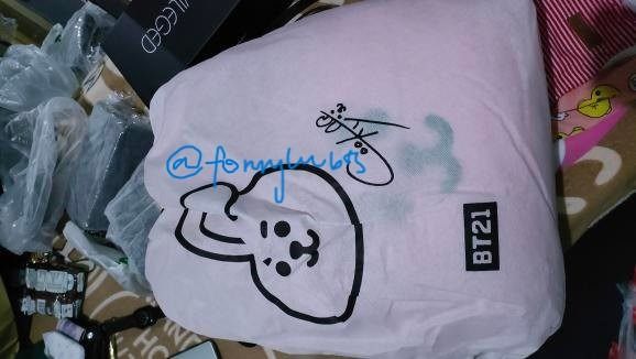 Official BT21 Cooky Face Cushion From LINE korea, Hobbies & Toys ...