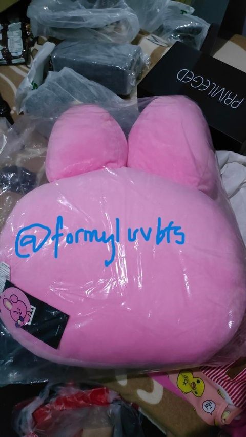 Official BT21 Cooky Face Cushion From LINE korea, Hobbies & Toys ...