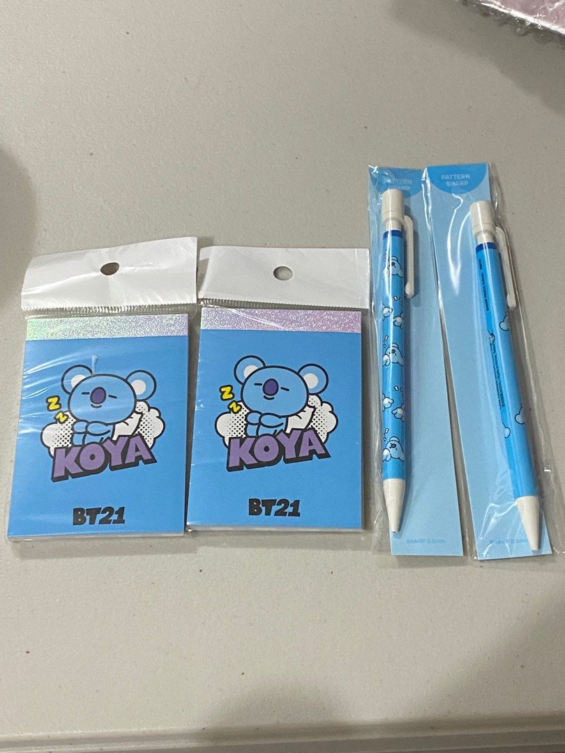BT21 KOYA NOTE PAD on Carousell