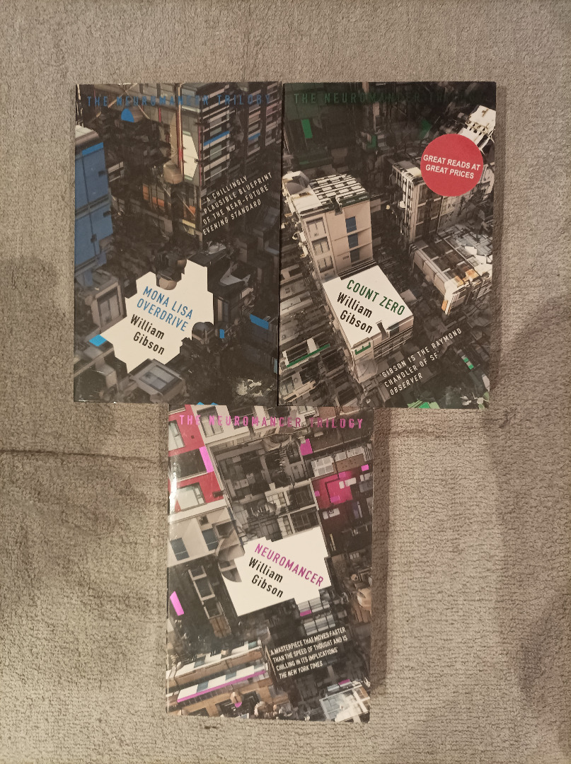 (Bundle/Set) The Neuromancer Trilogy - 3 books (Willian Gibson ...