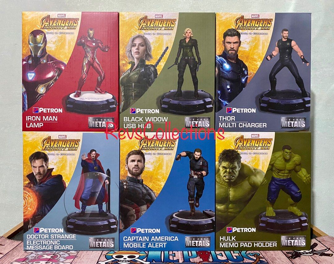 Captain America- Petron Marvel Avengers Die-cast Desk Collectibles ...