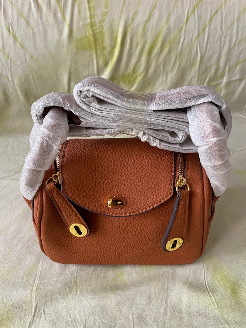 Caramel small box bag, Women's Fashion, Bags & Wallets, Purses ...
