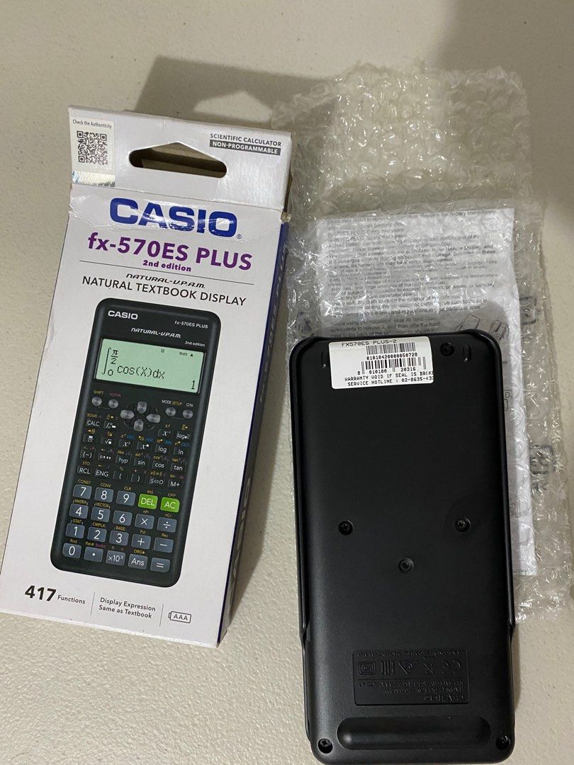 NEW CASIO fx-570ES PLUS, Mobile Phones & Gadgets, Other Gadgets on Carousell