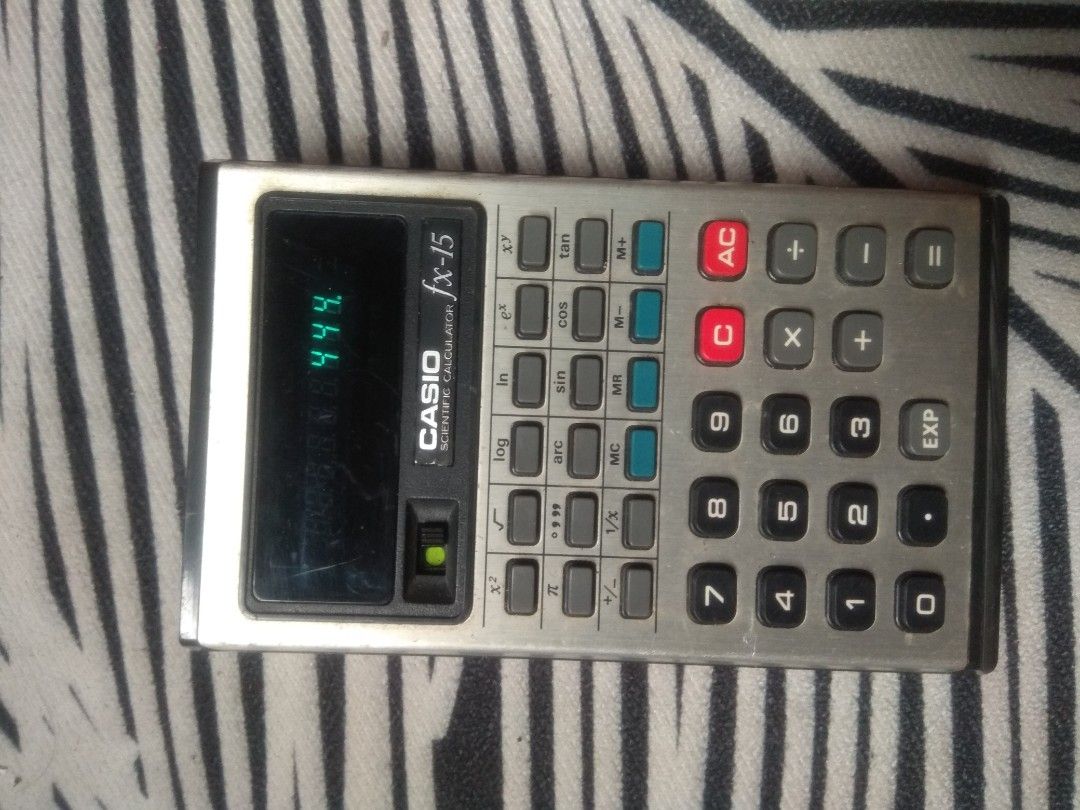 Casio Vintage calculator, Health & Nutrition, Health Monitors ...