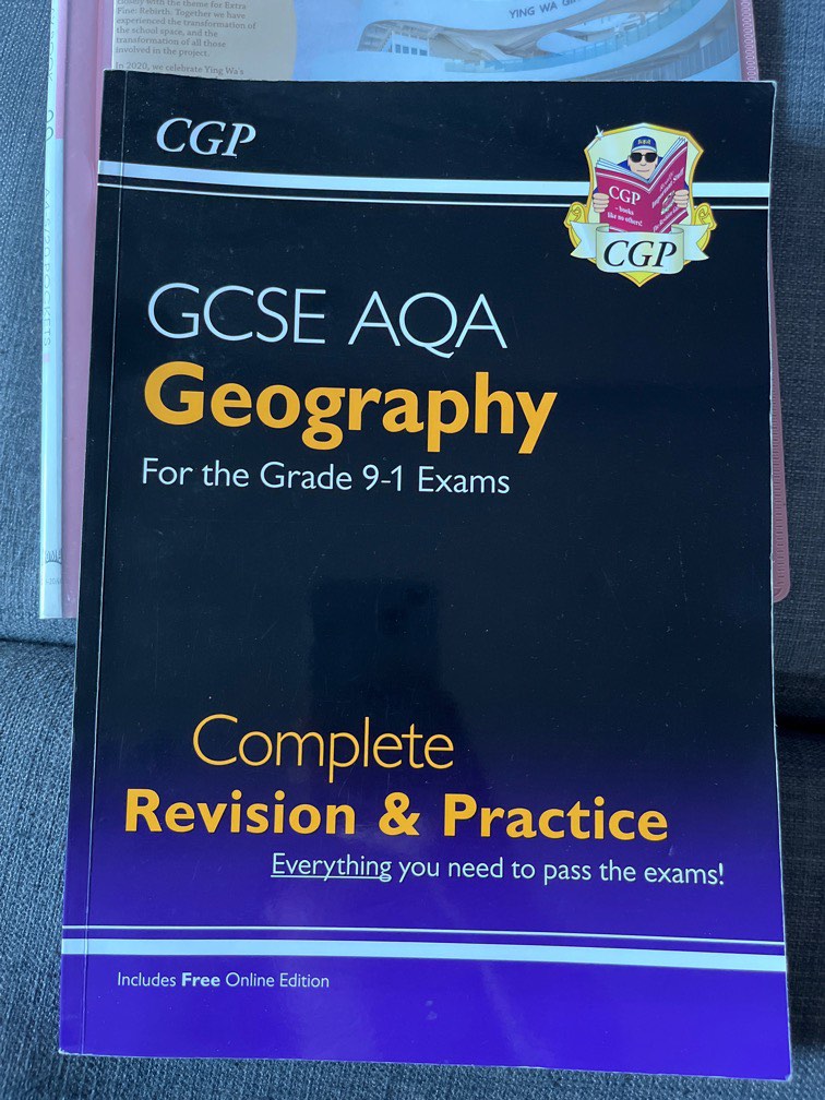 CGP AQA GCSE Geography complete Revision & Practice, 興趣及遊戲, 書本 & 文具 ...