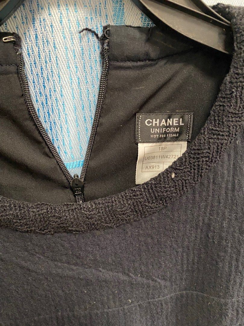 Chanel Uniform Dress, Women's Fashion, Dresses & Sets, Dresses on Carousell