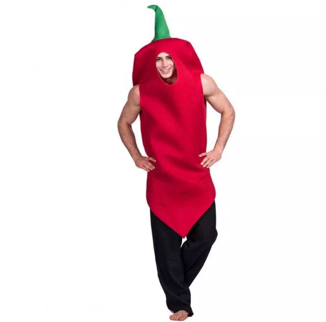 Chilli pepper costume, Women's Fashion, Dresses & Sets, Sets or ...