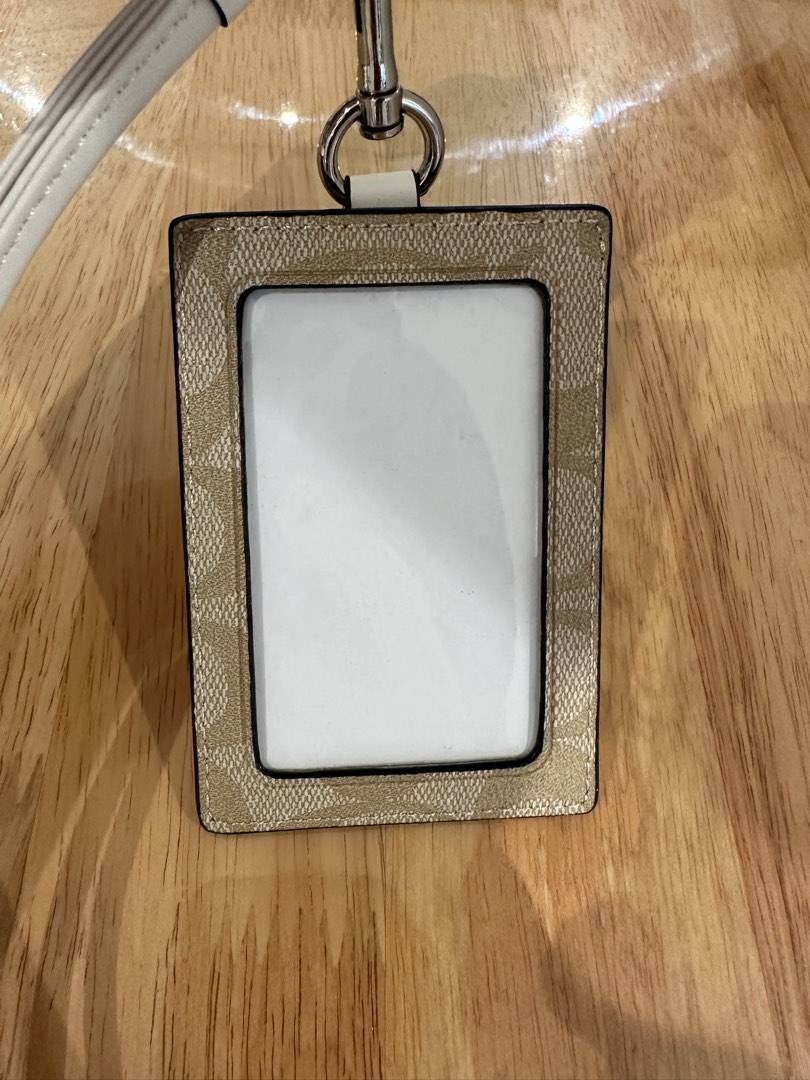 Coach ID Lanyard In Signature Canvas, Women's Fashion, Watches ...