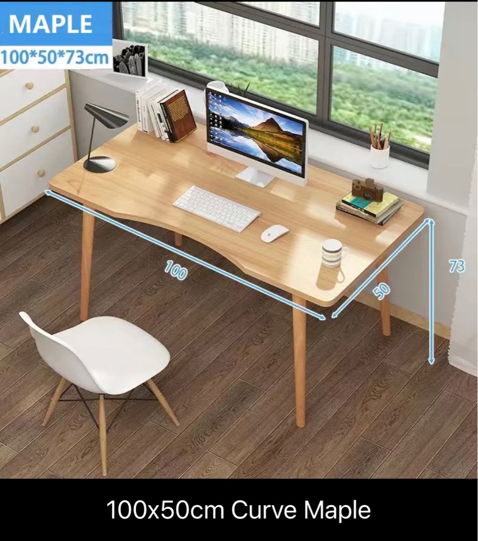 Computer table - 100x50cm, Furniture & Home Living, Furniture, Tables ...
