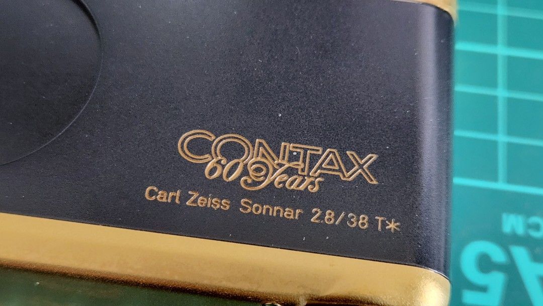 Contax T2 60 year anniversary edition, Photography, Cameras on Carousell