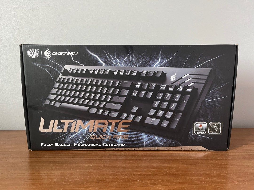 COOLER MASTER CMSTORM ULTIMATE QUICKFIRE MECHANICAL KEYBOARD, Computers ...