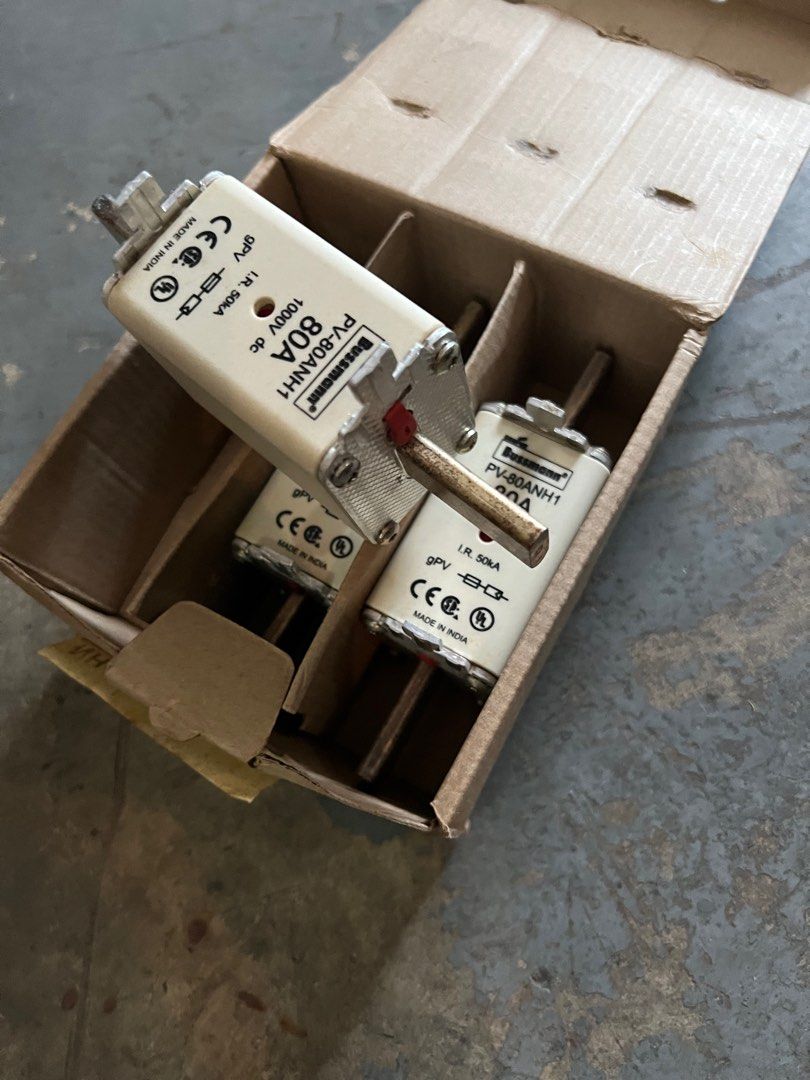 Copper Bussmann semiconductor 80A Fuse 1000V, TV & Home Appliances ...
