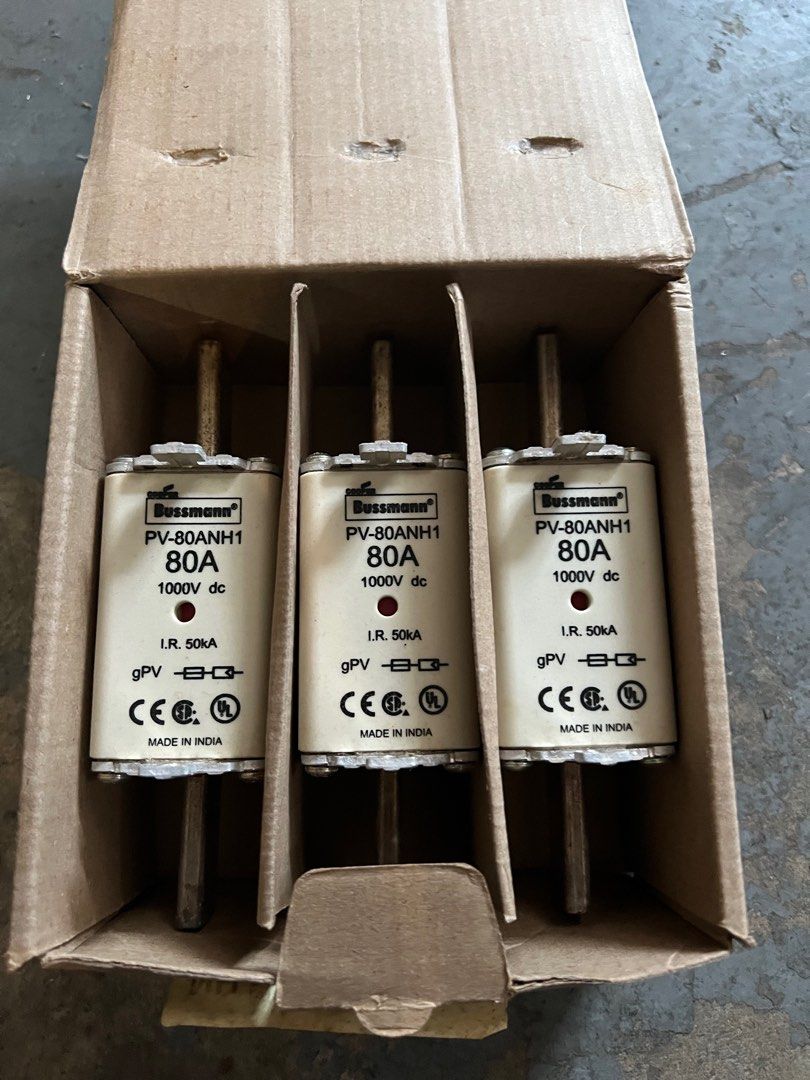 Copper Bussmann semiconductor 80A Fuse 1000V, TV & Home Appliances ...