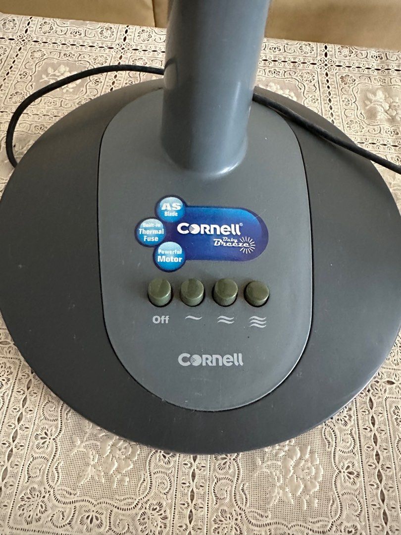 Cornell Table Fan, Furniture & Home Living, Lighting & Fans, Fans on ...