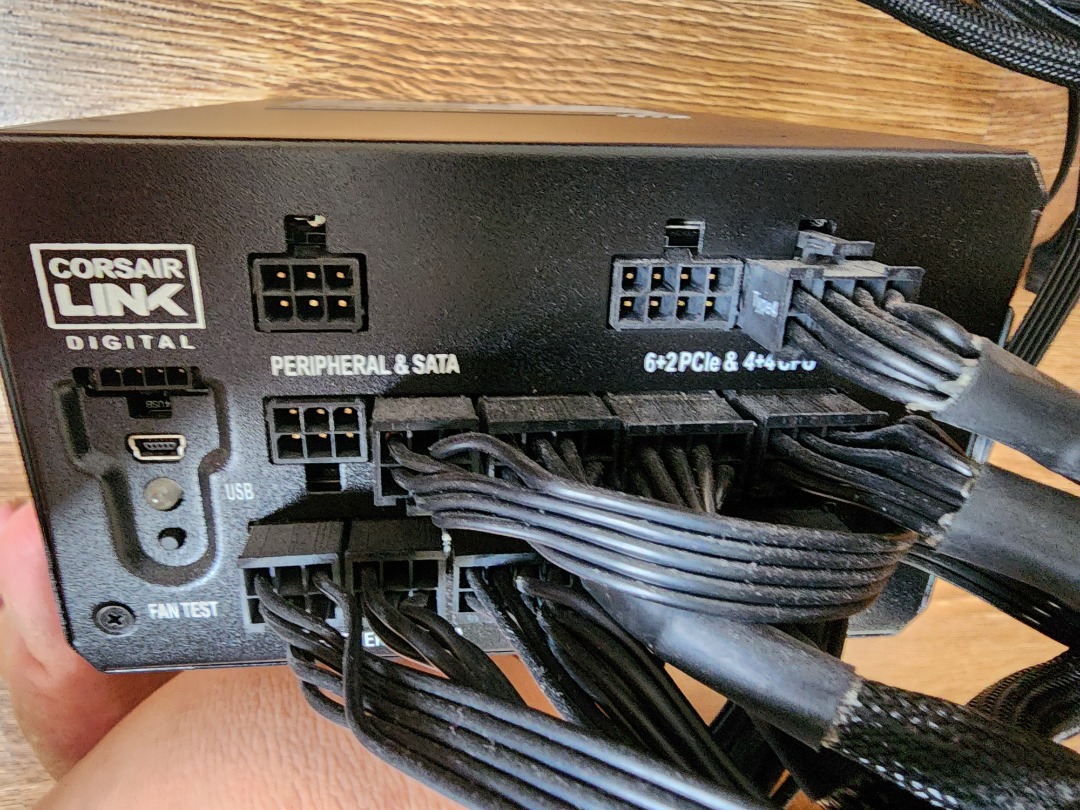 Corsair RM850i power supply unit, Computers & Tech, Parts & Accessories ...