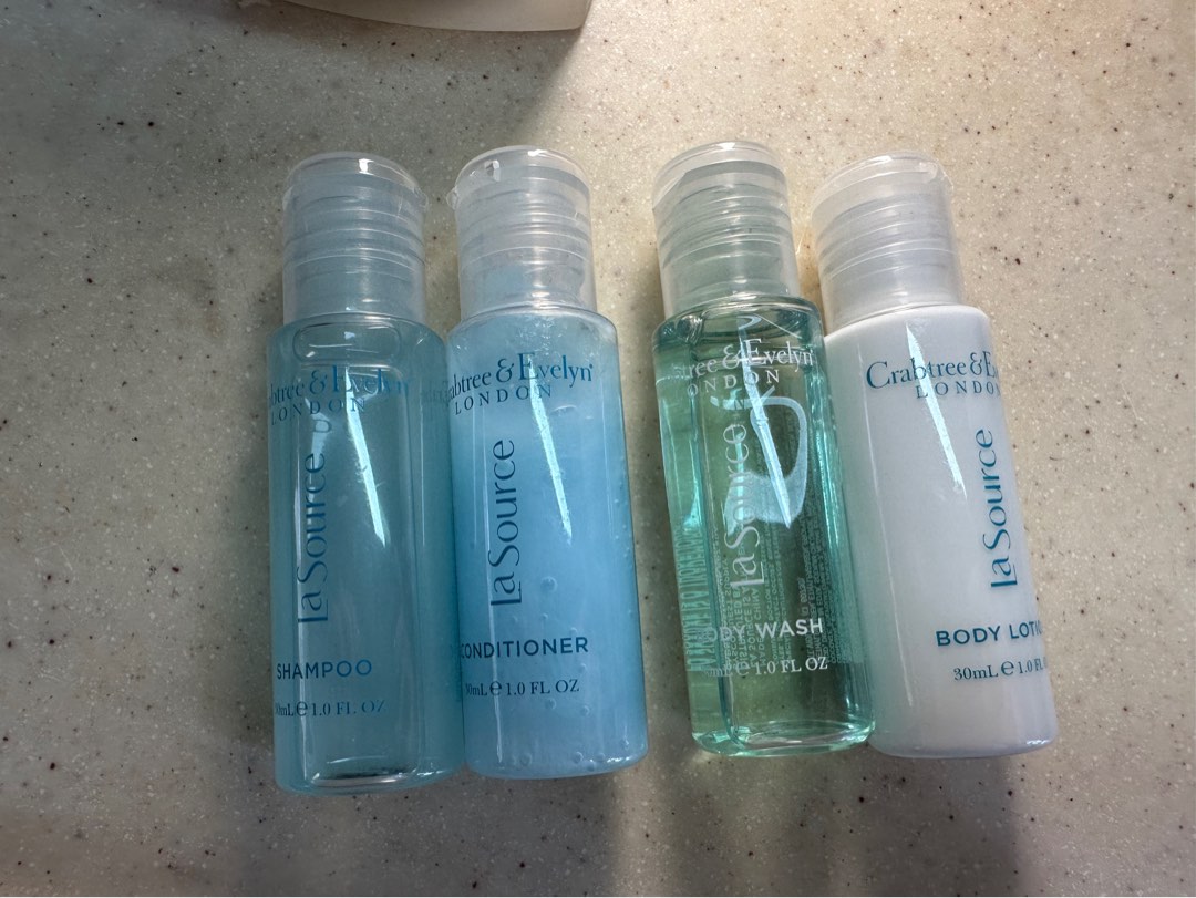 Crabtree & Evelyn La Source shampoo conditioner body wash body lotion ...