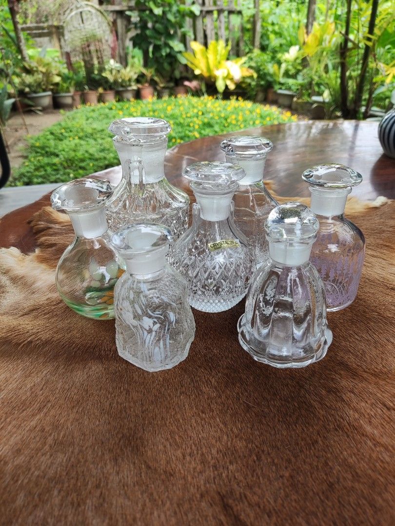 Crystal Bottles set on Carousell
