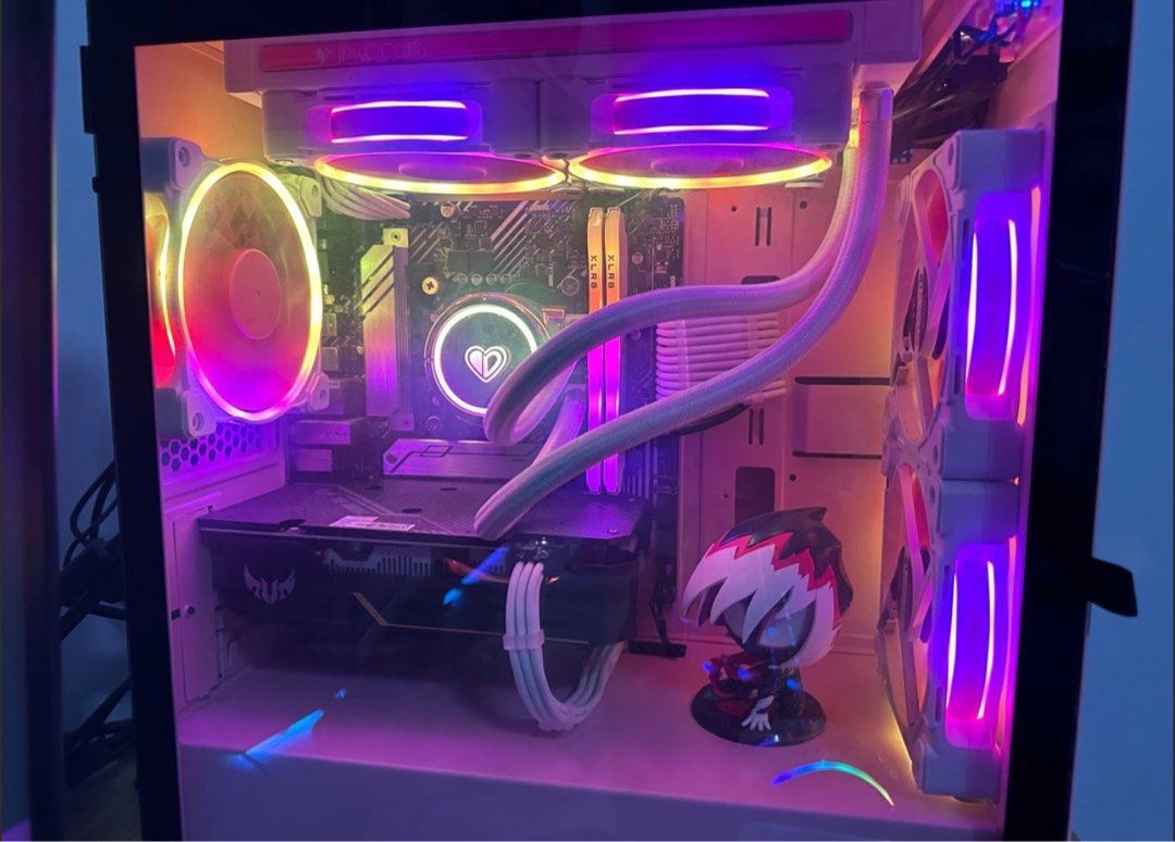 Custom Gaming PC (Pink) i5-11400 16GB Ram 1TB SSD, Computers & Tech ...