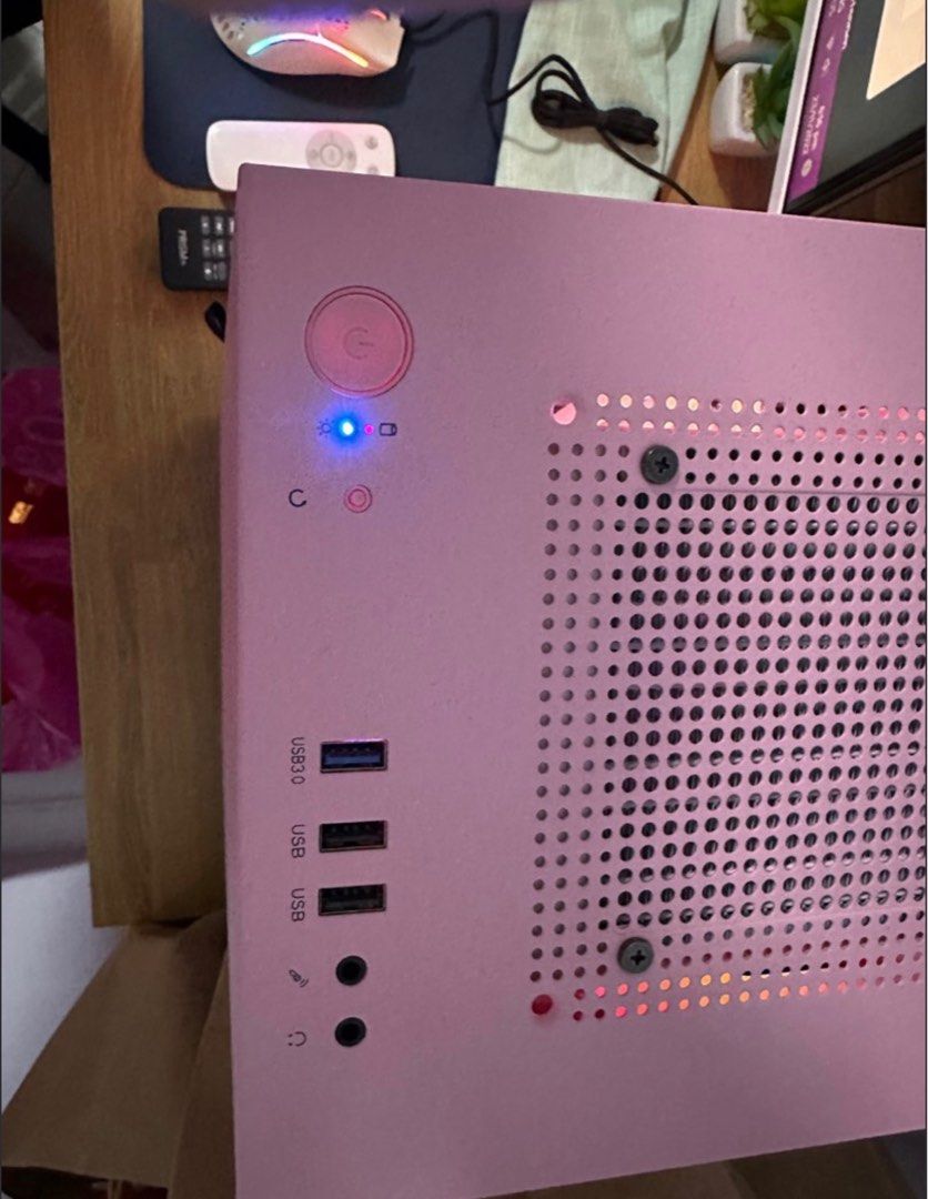 Custom Gaming PC (Pink) i5-11400 16GB Ram 1TB SSD, Computers & Tech ...