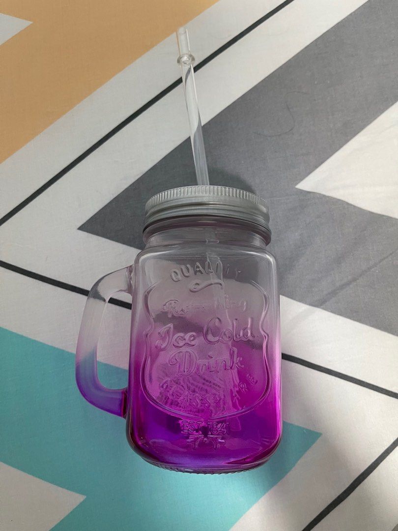 Daiso Color drinking jar, Furniture & Home Living, Kitchenware ...